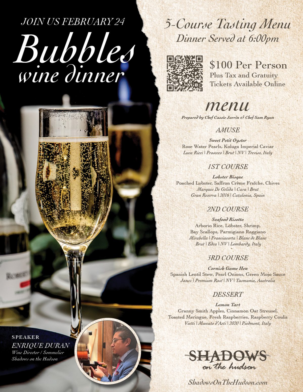 Shadows on the Hudson | Waterfront Restaurant Poughkeepsie